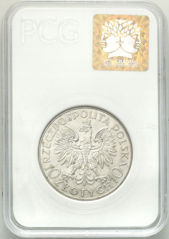 II RP 10 złotych 1933 Traugutt st.3+ | archiwum.niemczyk.pl