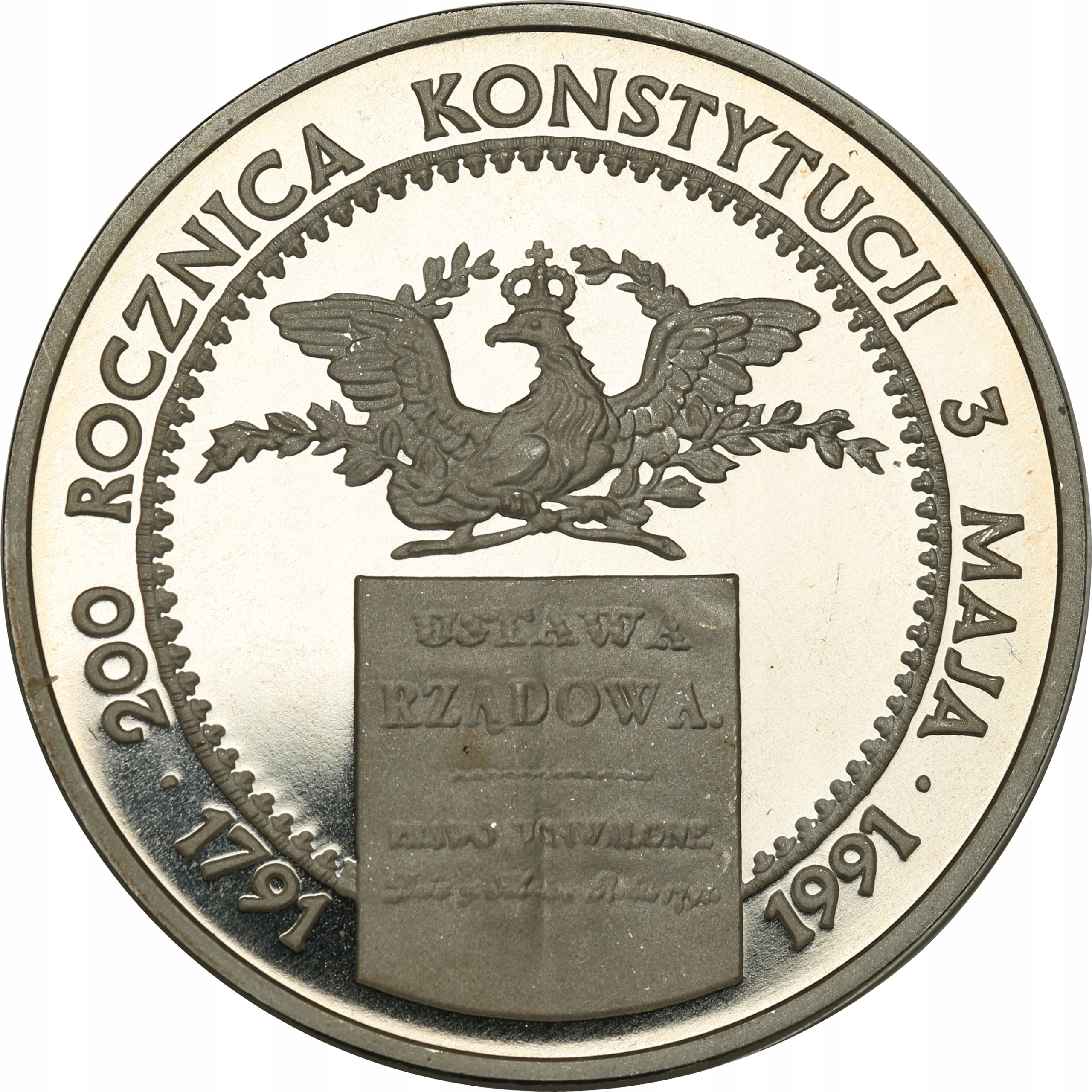 III RP 200 000 Z 1991 Konstytucja 3 Maja St L Archiwum niemczyk pl