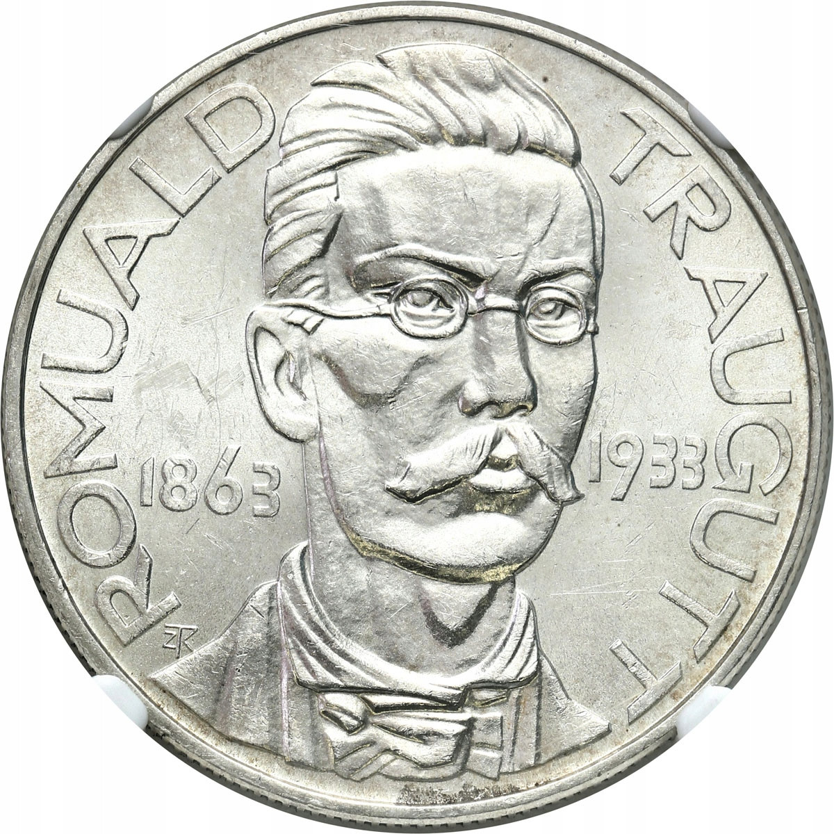 II RP. 10 złotych 1933 Traugutt NGC MS62 – PIĘKNY | archiwum.niemczyk.pl