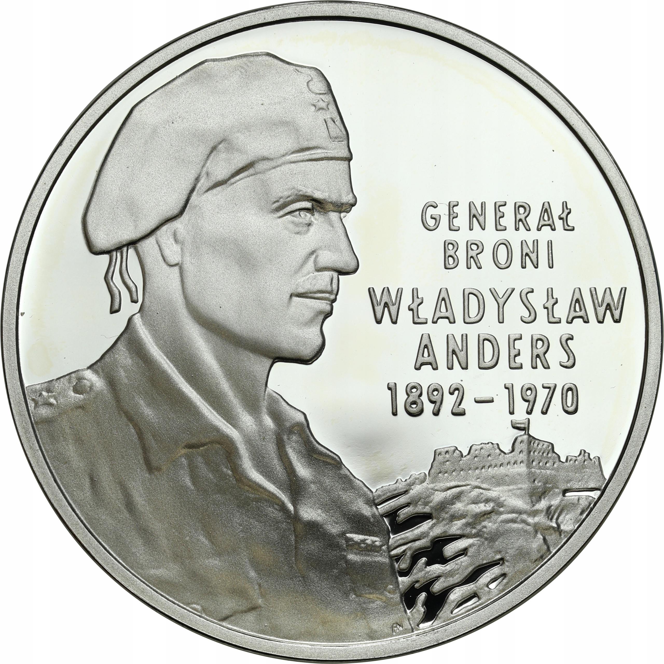 10 złotych 2002 gen. Anders | archiwum.niemczyk.pl