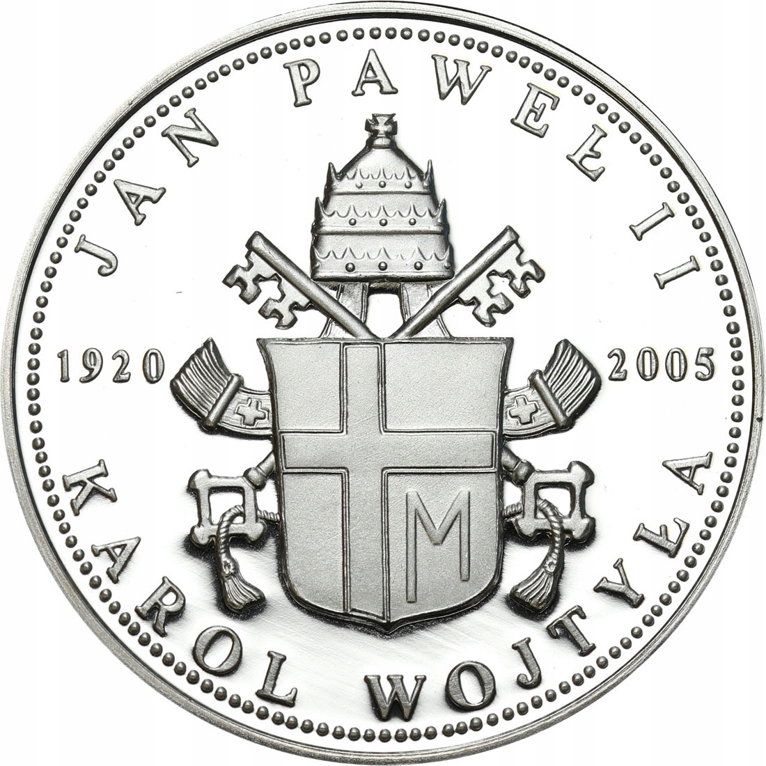 Medal Jan Paweł II Karol Wojtyła | archiwum.niemczyk.pl