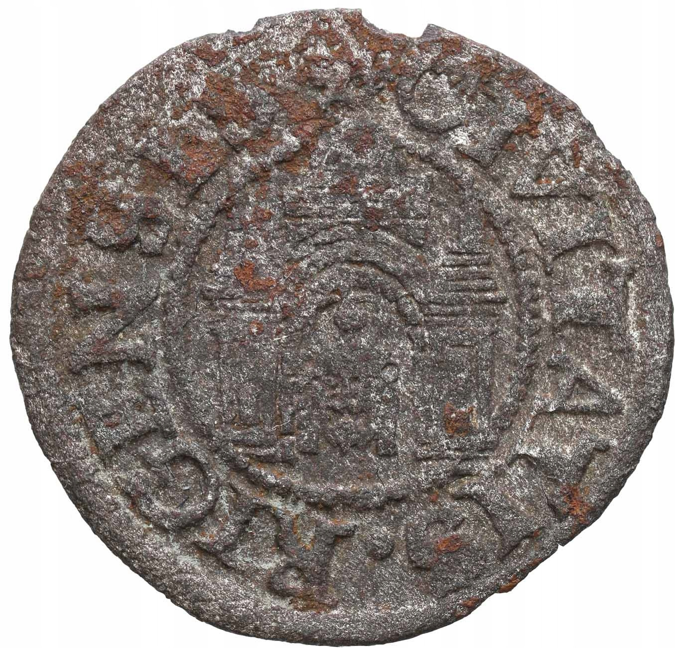 Ryga, Szeląg Ryski 1572 Bezkrólewie | archiwum.niemczyk.pl