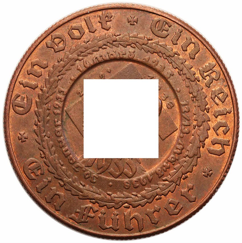 Niemcy. III Rzesza. Medal 1933, A. Hitler, brąz | archiwum.niemczyk.pl