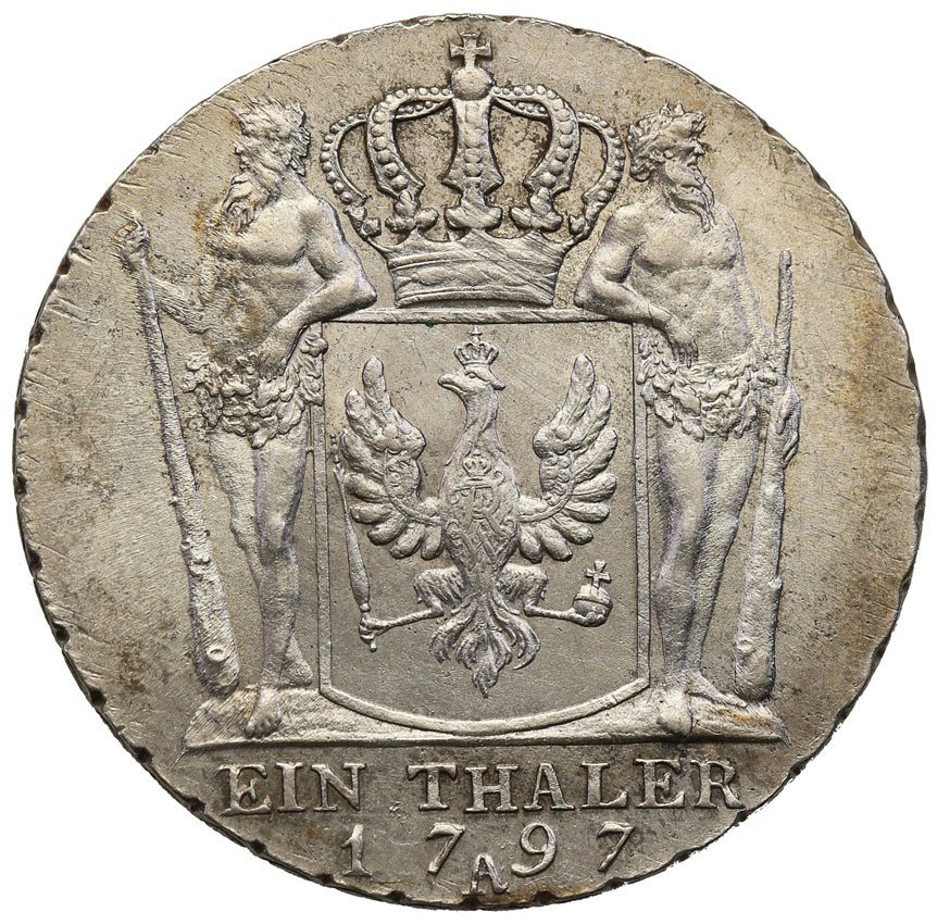 Niemcy, Prusy. Fryderyk Wilhelm II (1786-1797), Talar 1797 A | archiwum ...