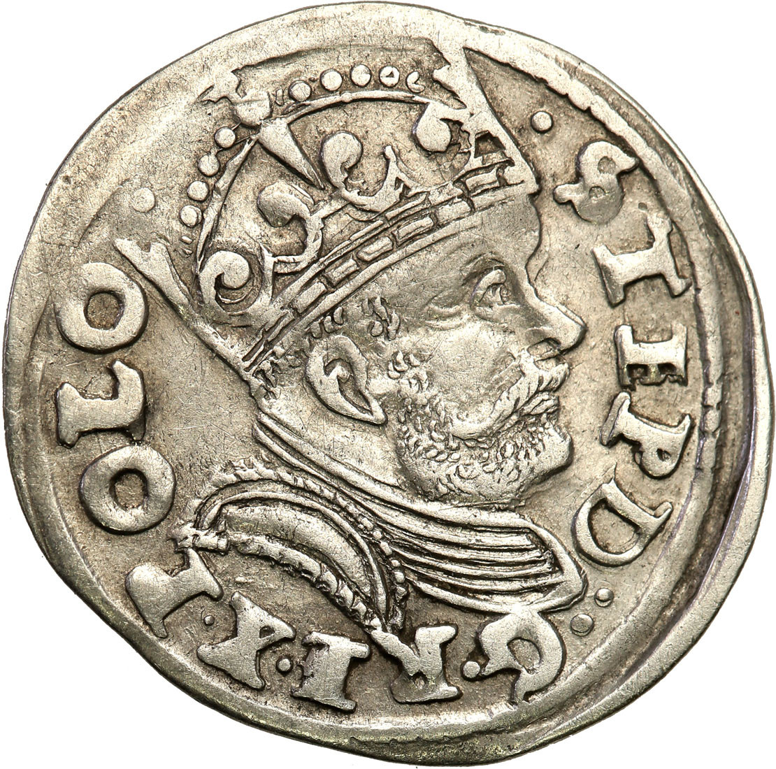 Stefan Batory. Trojak (3 grosze) 1586, Poznań - ŁADNY | archiwum ...