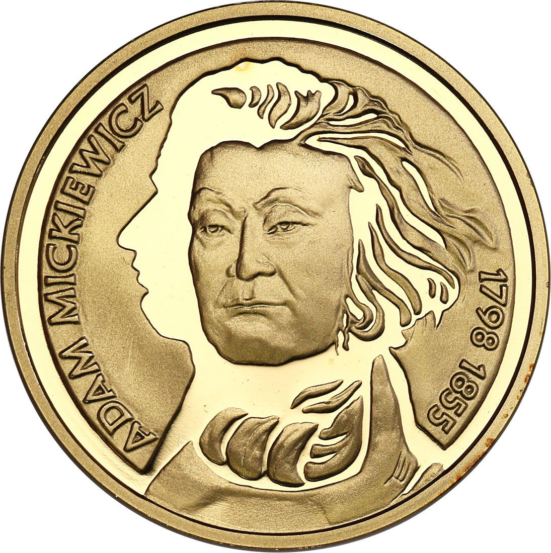 III RP. 200 złotych 1998 Adam Mickiewicz | archiwum.niemczyk.pl