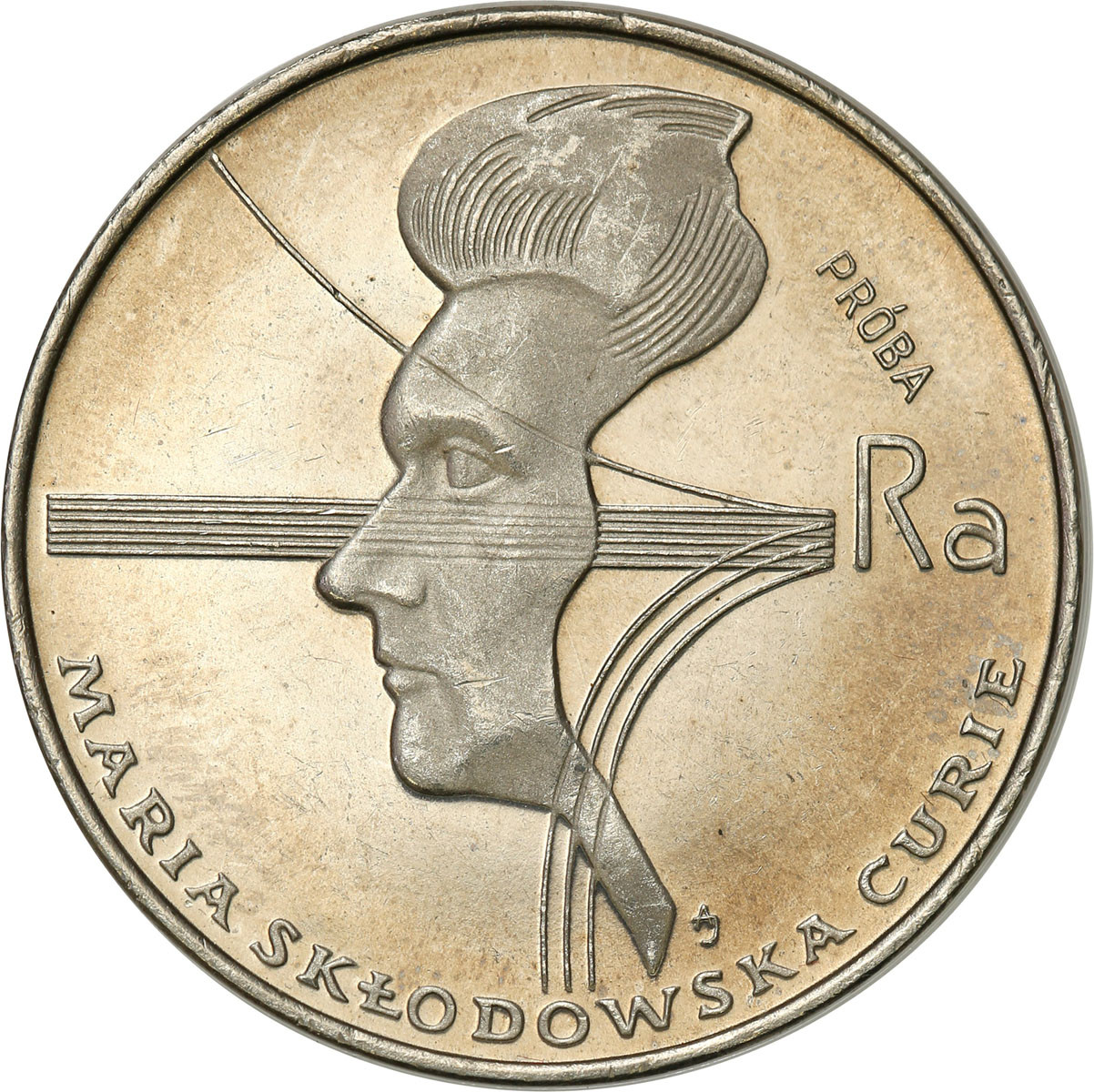 PRL. PRÓBA Nikiel 100 złotych 1974 – Maria Skłodowska | archiwum ...