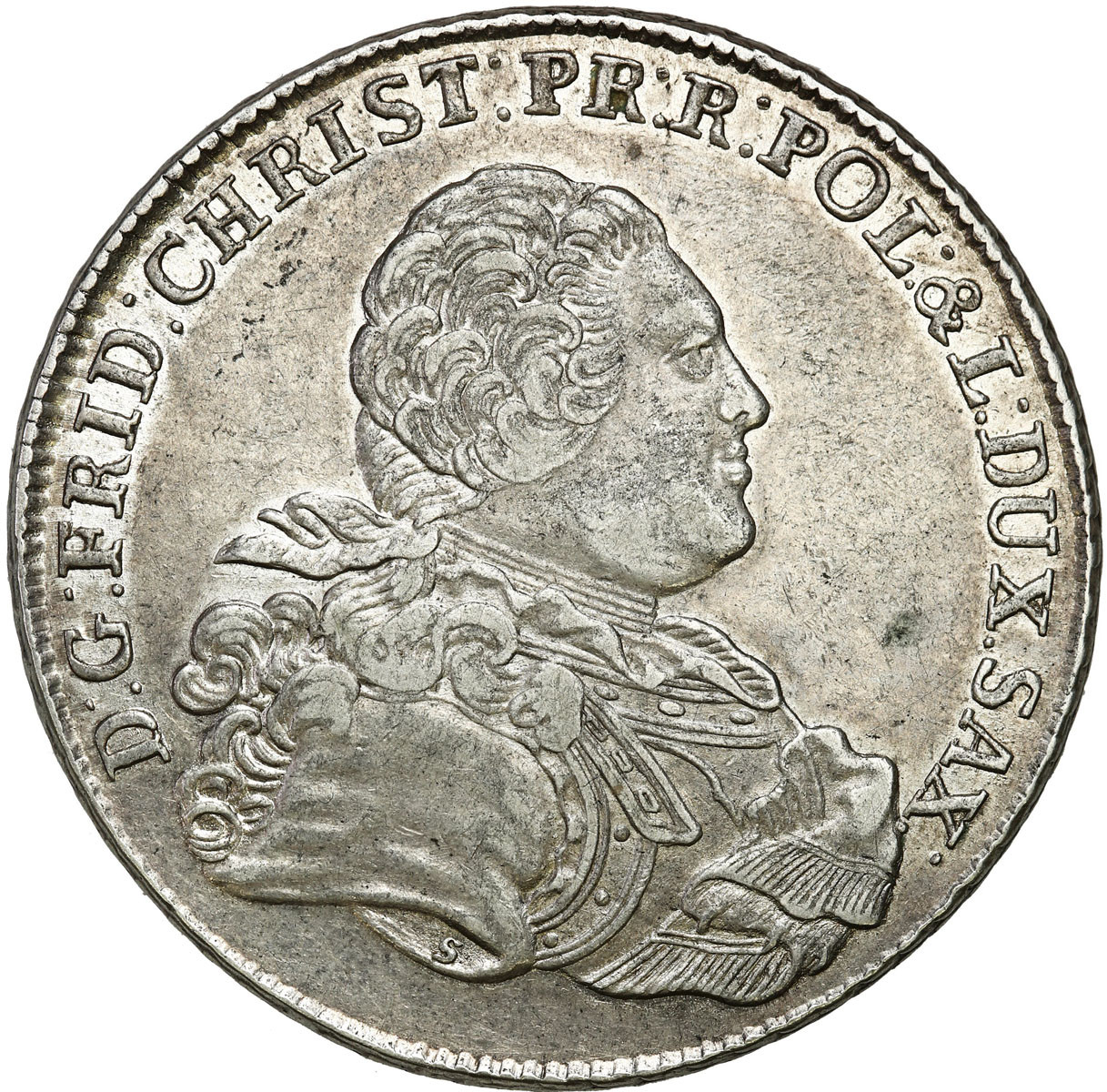 August III Sas. Fryderyk Chrystian. Talar sasko-polski 1763 I.F.ô.F ...