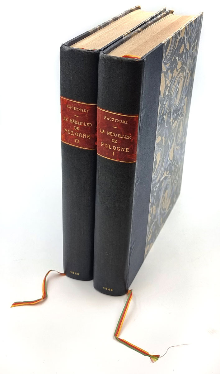 Edward hr. Raczyński: „Gabinet Medalów Polskich” tom I i II, Berlin ...