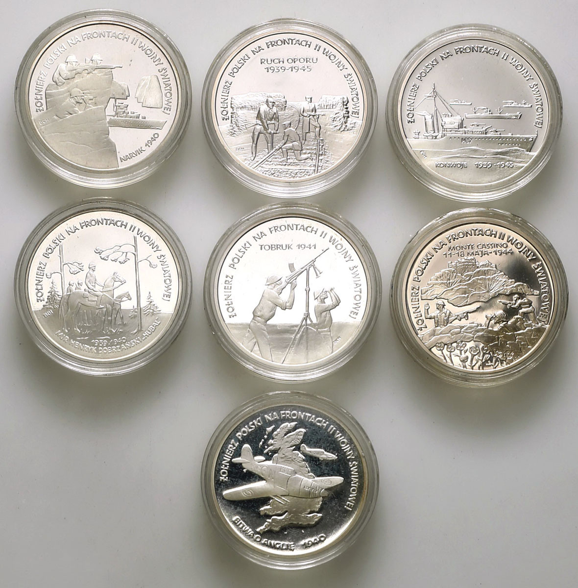III RP. 100.000 - 200.000 złotych 1991 – 1994 Żołnierze Polski na ...