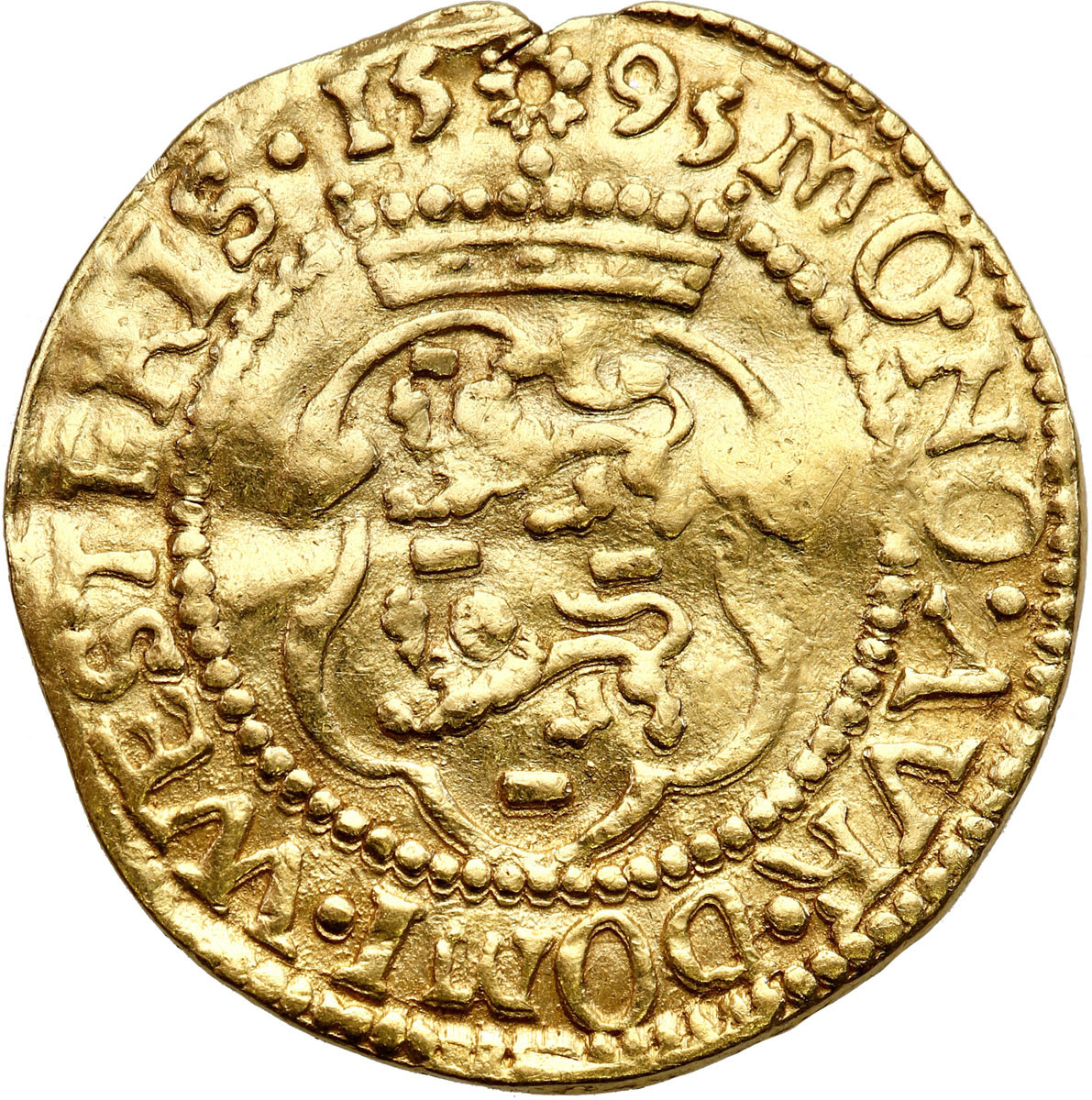Niderlandy, Westfriesland. Dukat 1595 | archiwum.niemczyk.pl
