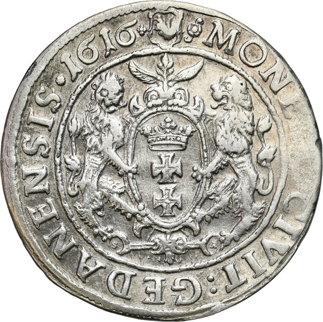 Zygmunt III Waza. Ort (18 groszy) 1617, Gdańsk NGC MS62 - PIĘKNY ...