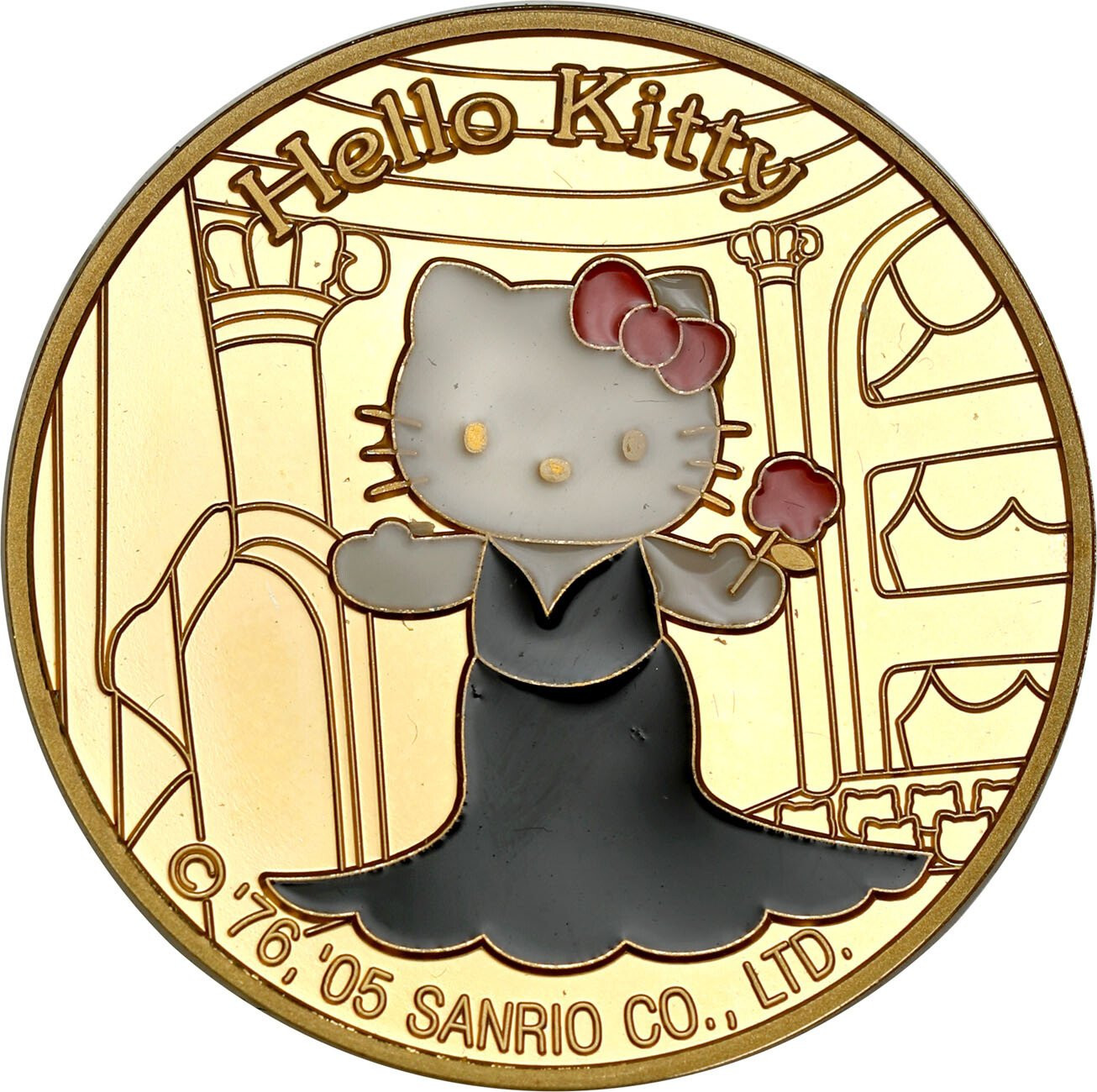 Francja. 10 Euro 2005 Hello Kitty | archiwum.niemczyk.pl