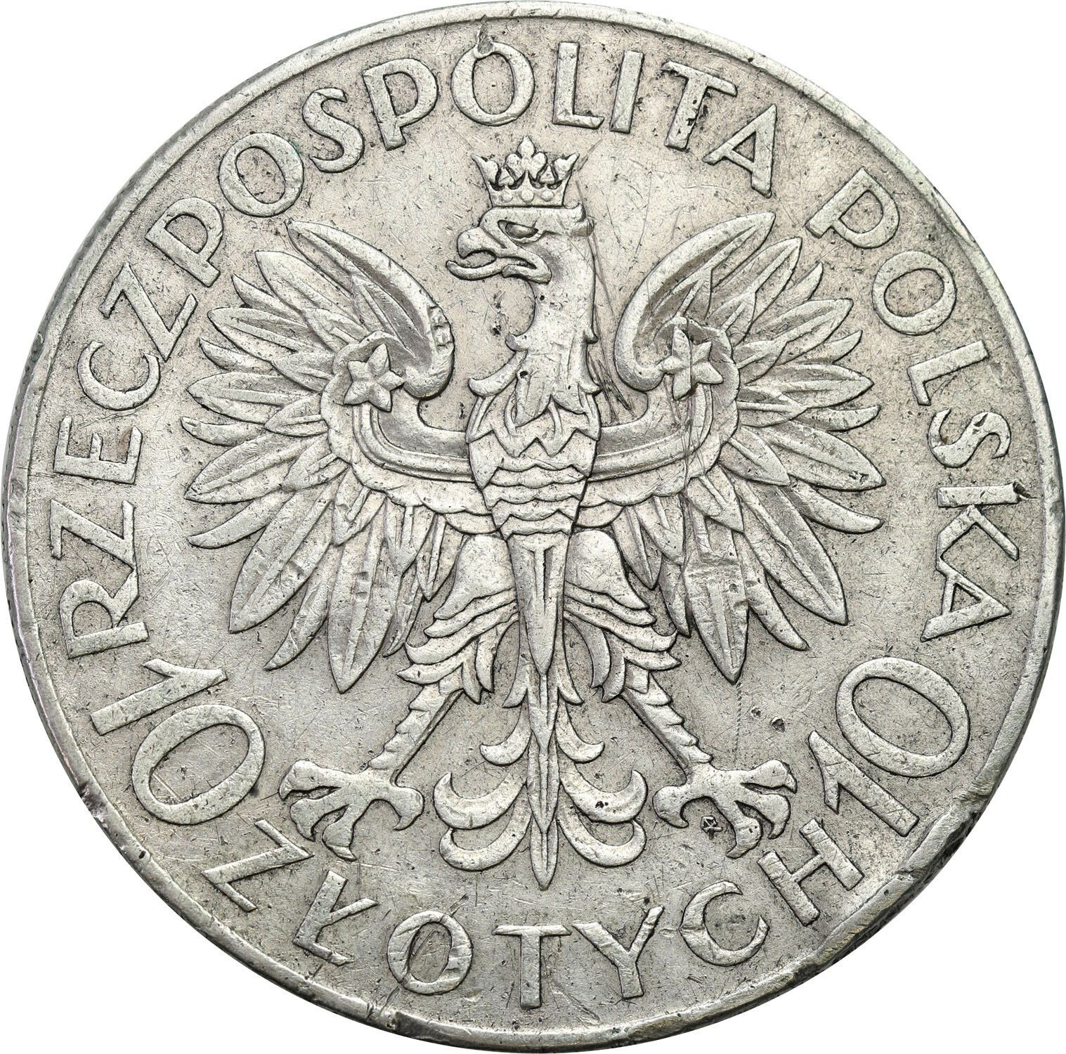 II RP. 10 złotych 1933 Traugutt | archiwum.niemczyk.pl