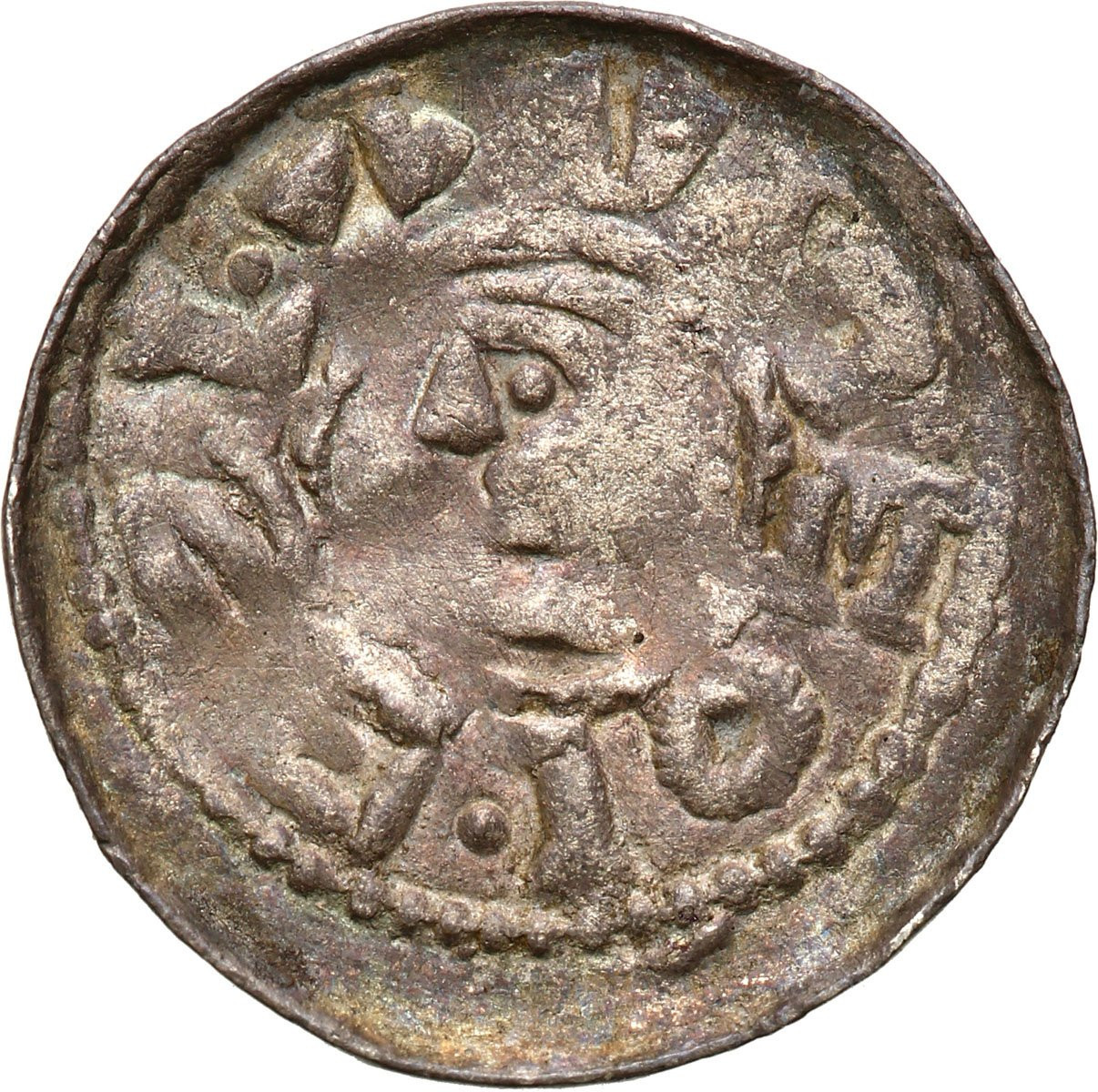 Bolesław II Śmiały (1058-1080). Denar książęcy, Kraków - z tarczą ...