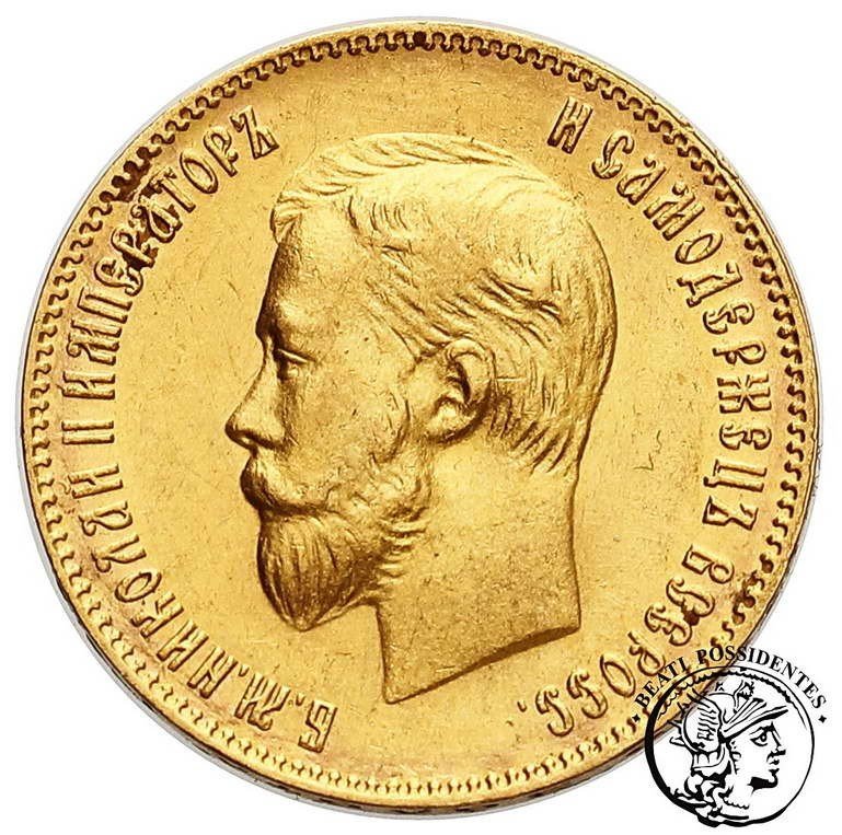 Rosja 10 Rubli 1904 Mikołaj II st. 2+ | archiwum.niemczyk.pl