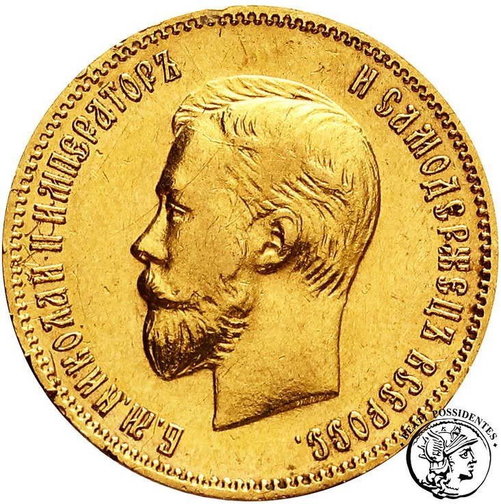 Rosja Mikołaj II 10 Rubli 1910 st. 2- | archiwum.niemczyk.pl