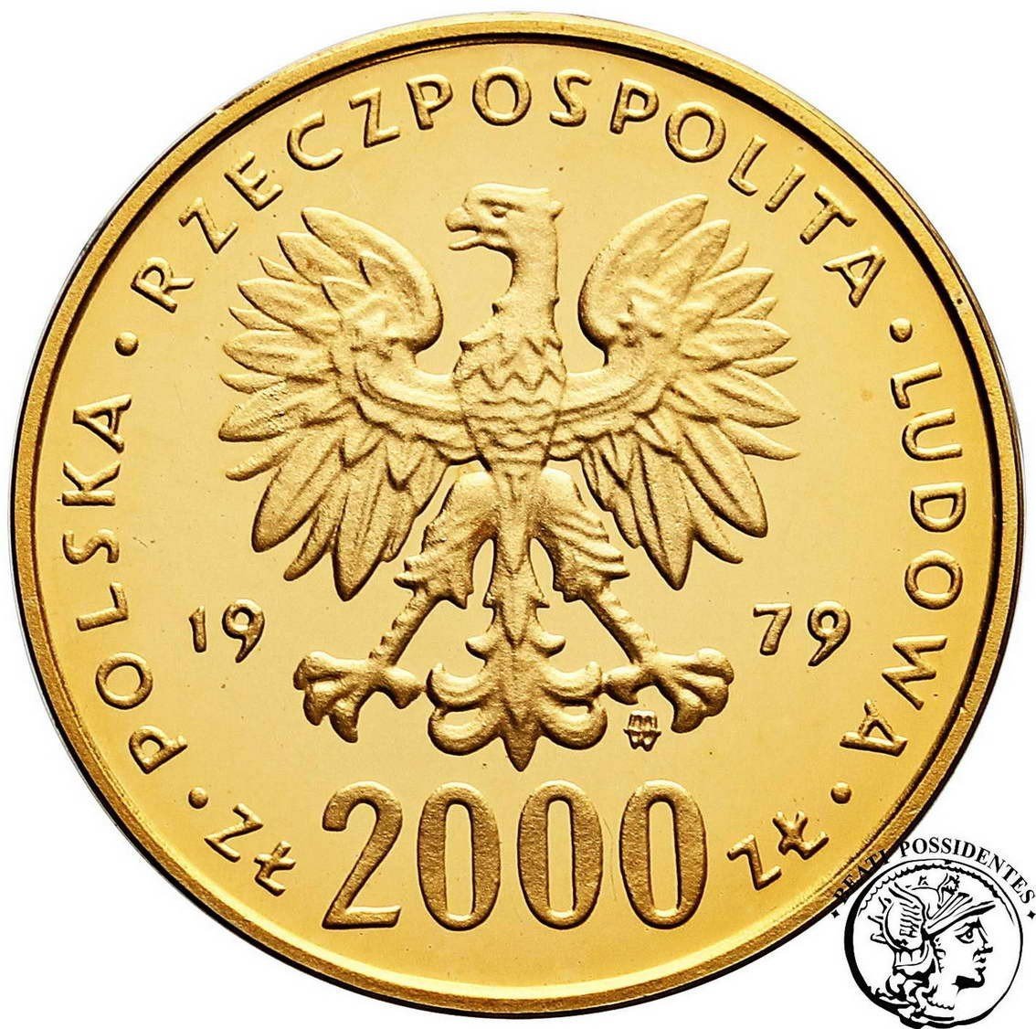 Polska PRL 2000 Z Mieszko I 1979 St L Archiwum niemczyk pl