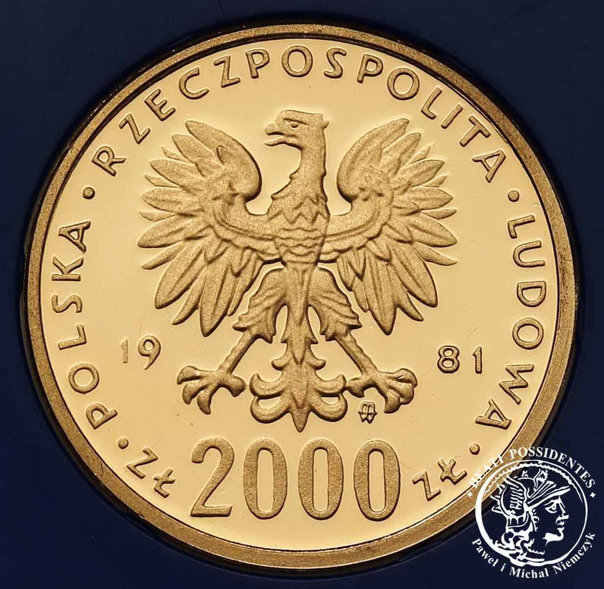 Polska PRL 2 000 złotych 1981 Władysław Herman st. L- | archiwum.niemczyk.pl
